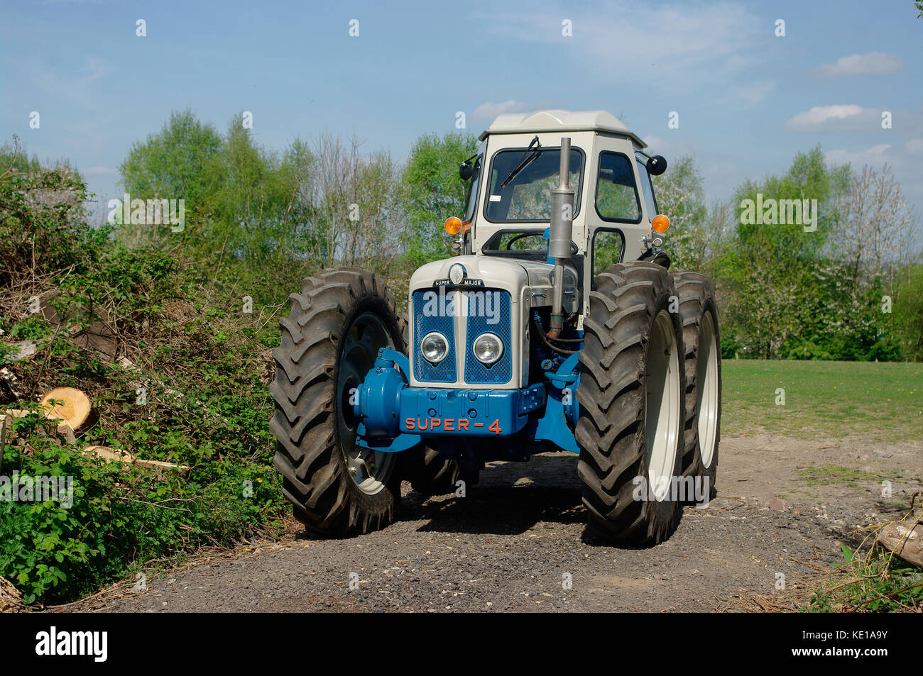 1964 Fordson County Super 4 tractor Stock Photo - Alamy