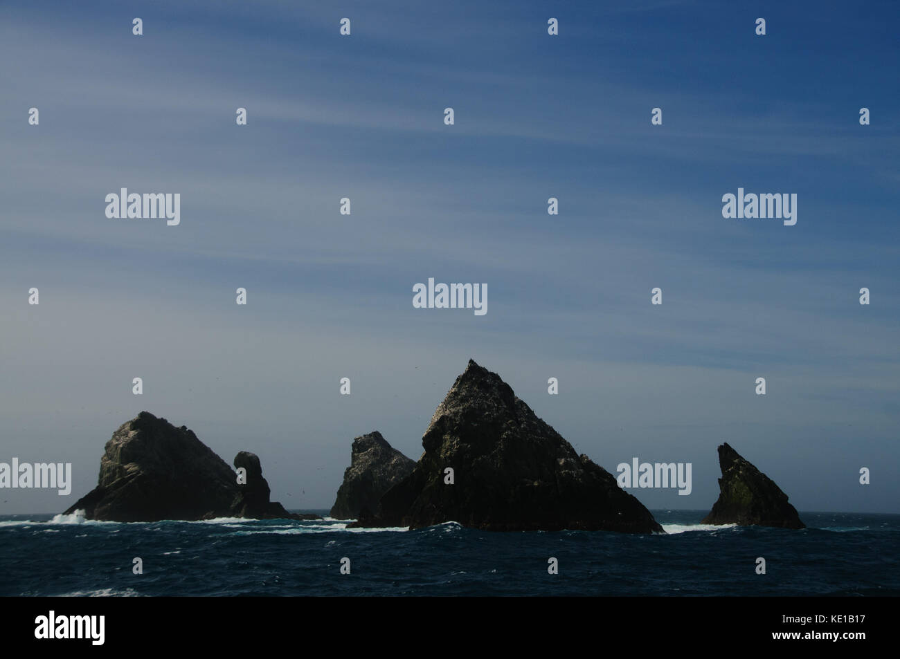 The Shag Rocks Stock Photo - Alamy