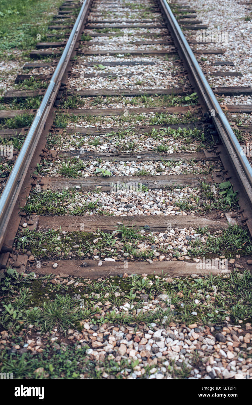 Tramway sleepers hi-res stock photography and images - Alamy