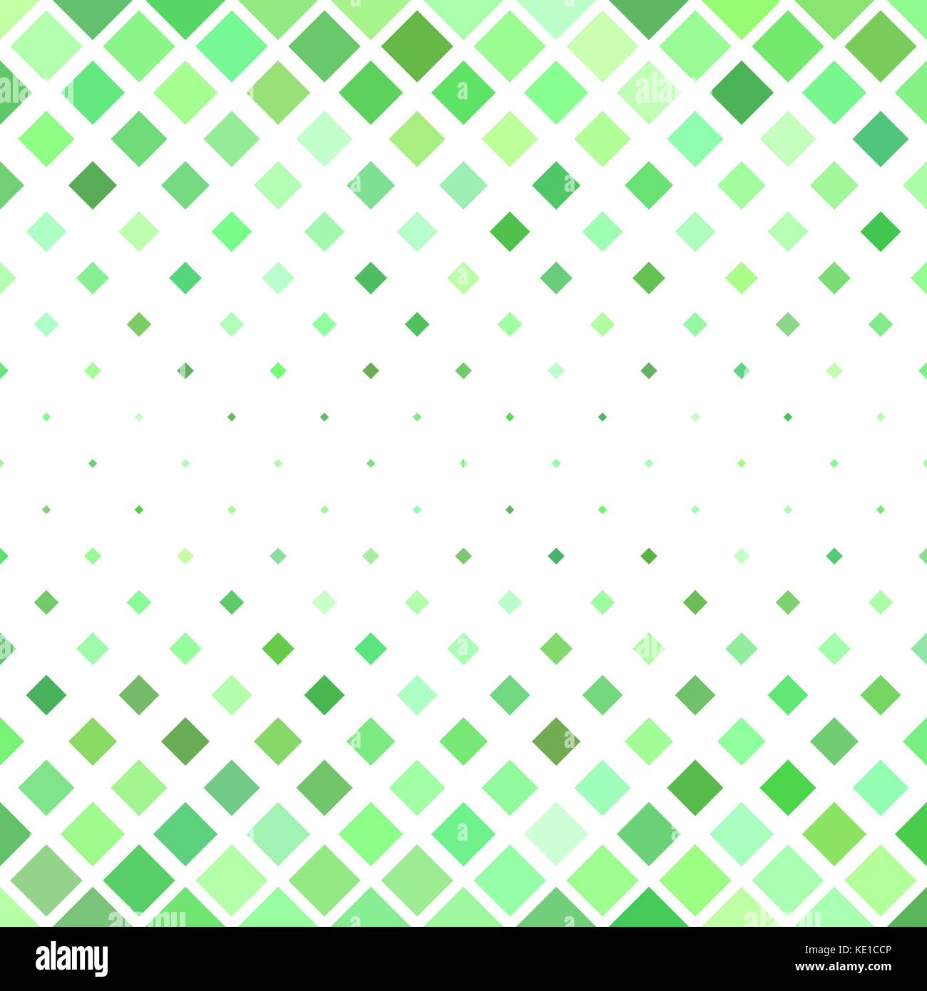 Green square pattern background - vector illustration from diagonal ...