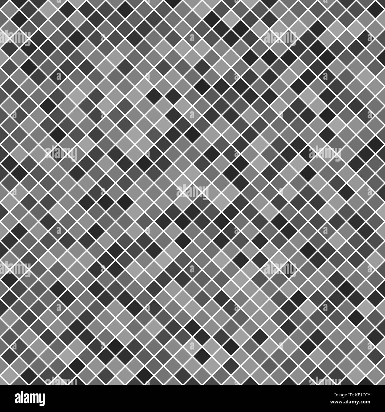 Grey square pattern background - geometric vector illustration from diagonal squares Stock ...