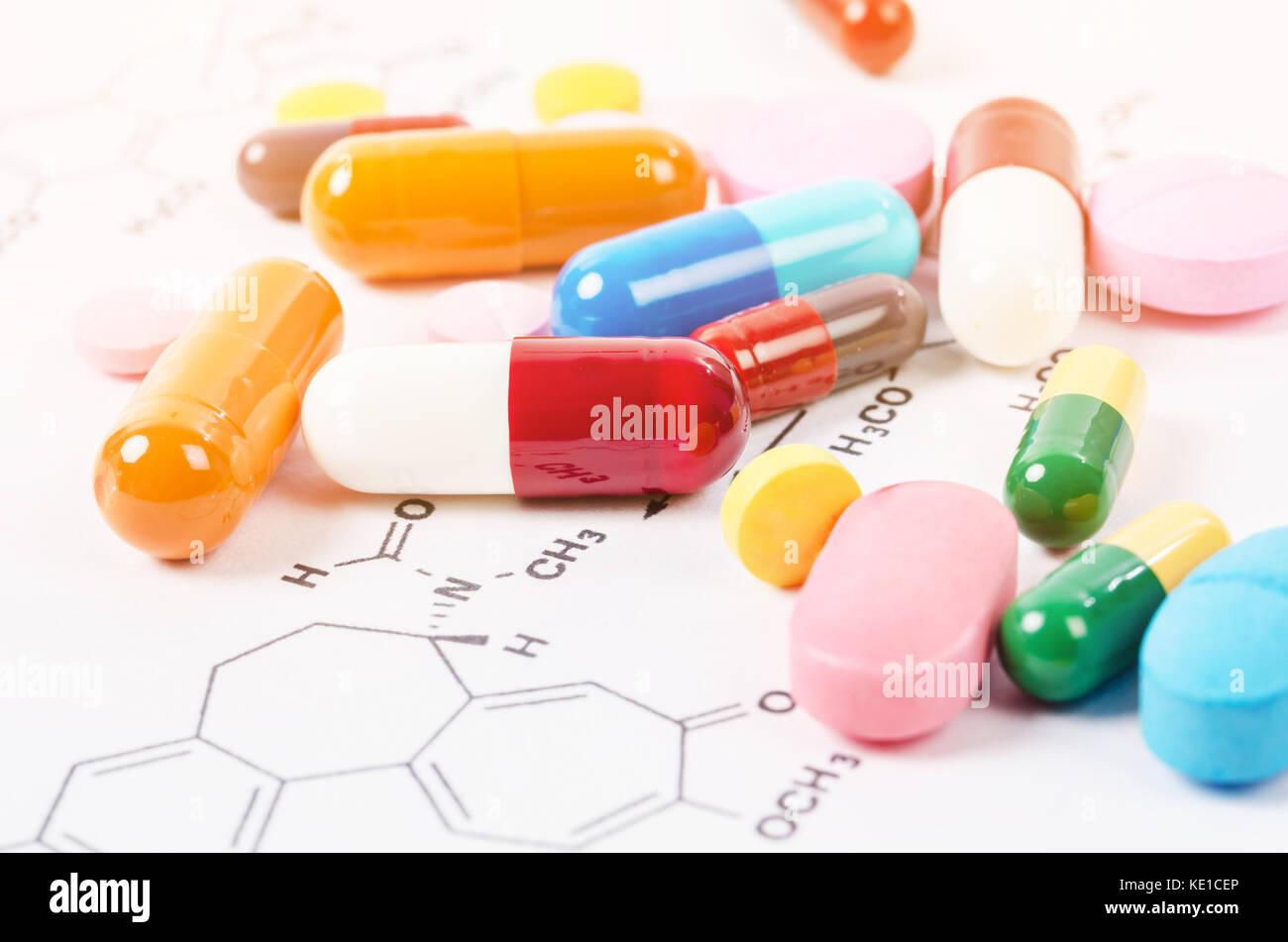 Chemical formulas hi-res stock photography and images - Alamy