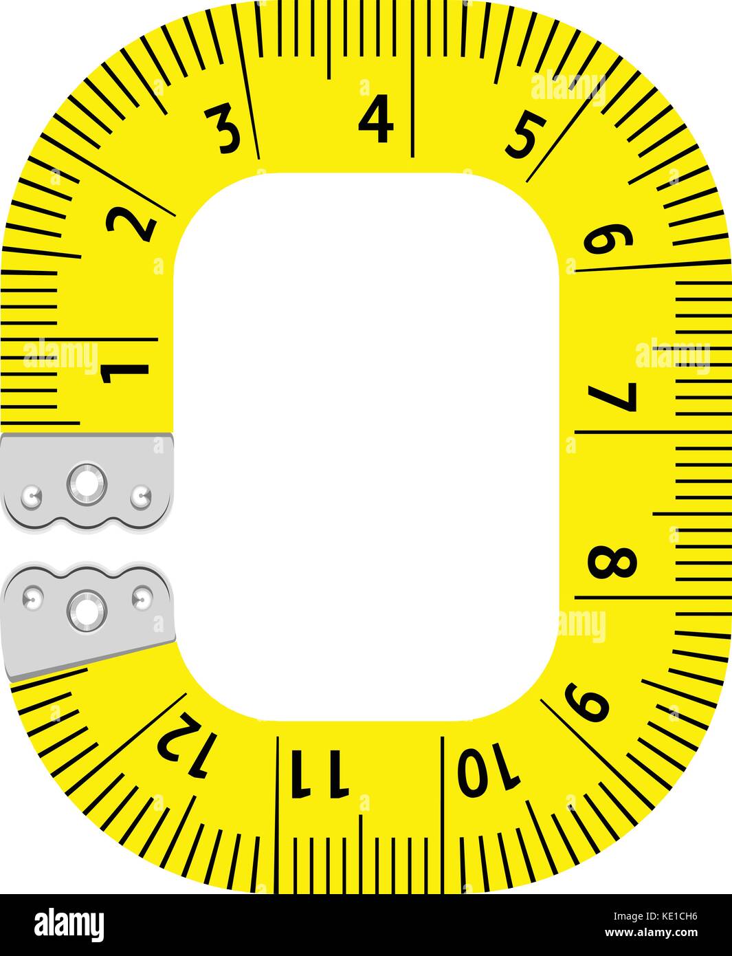 Number eight ruler icon, cartoon style Stock Vector Image & Art - Alamy