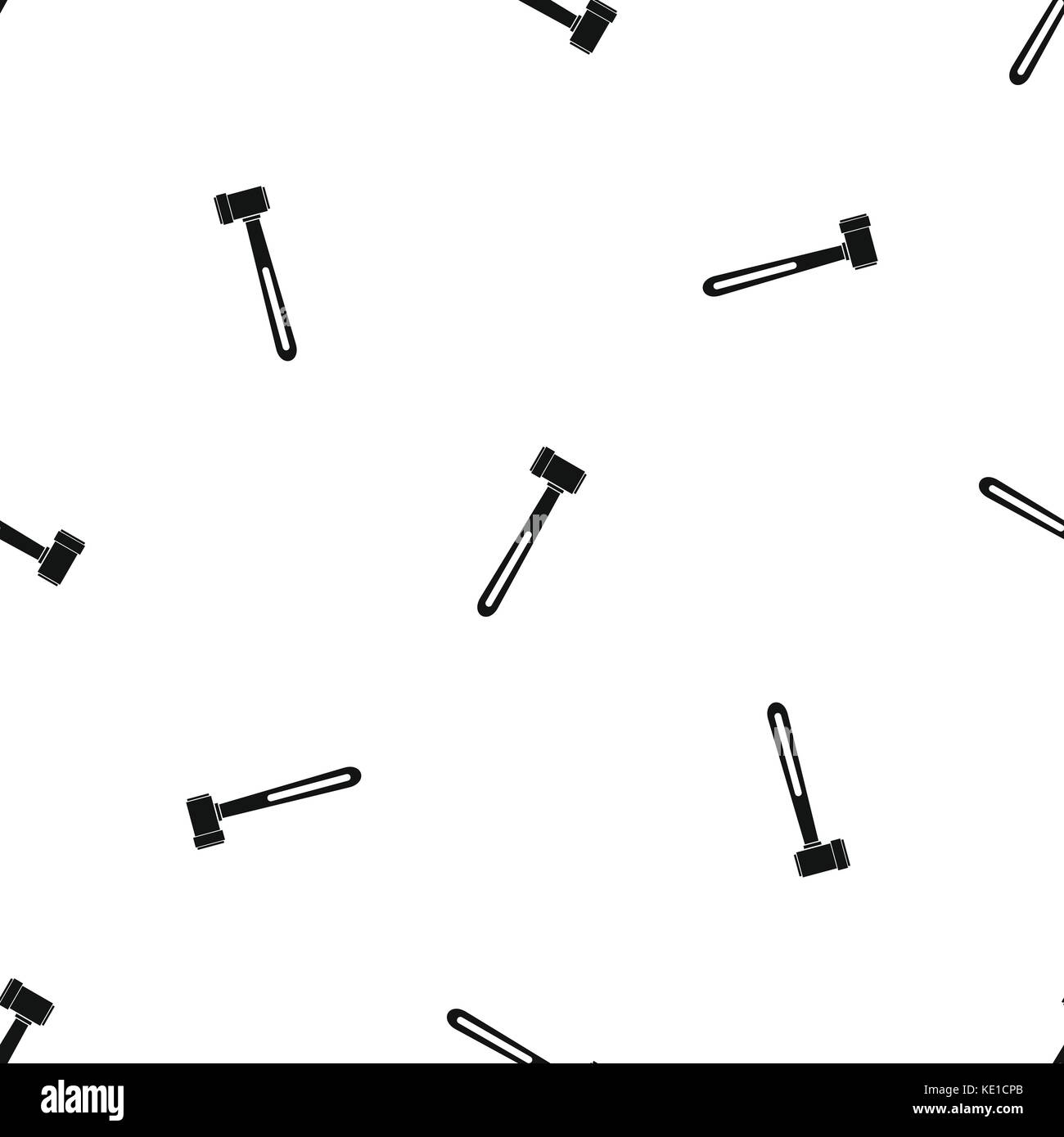 Medical hammer pattern seamless black Stock Vector Image & Art - Alamy