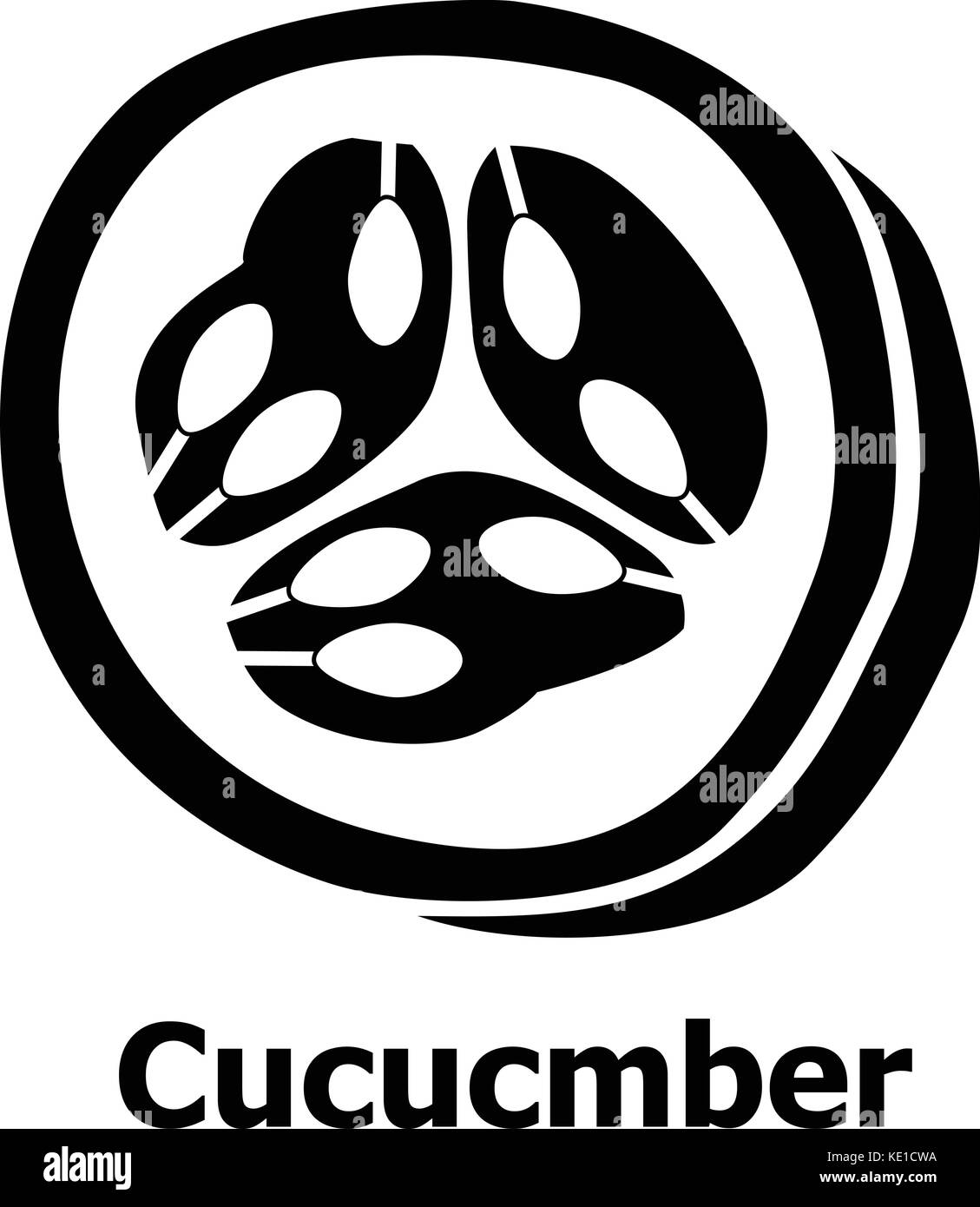 Cucumber icon, simple black style Stock Vector Image & Art - Alamy