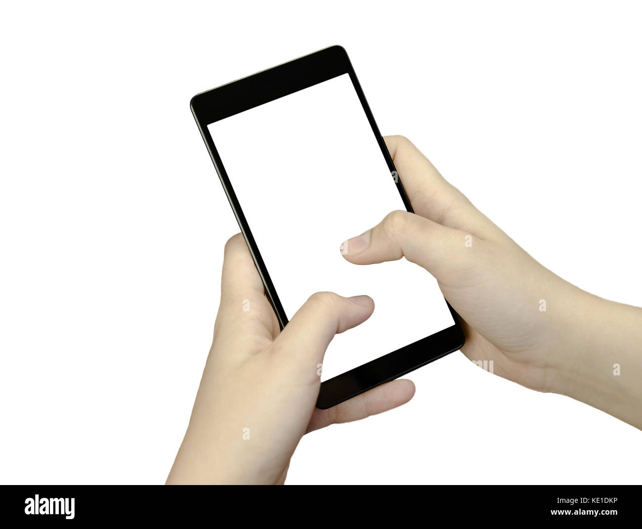 Touchpad with fingers smart hi-res stock photography and images - Alamy