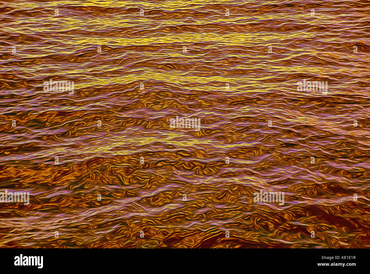 Psychedelic rippling hi-res stock photography and images - Alamy