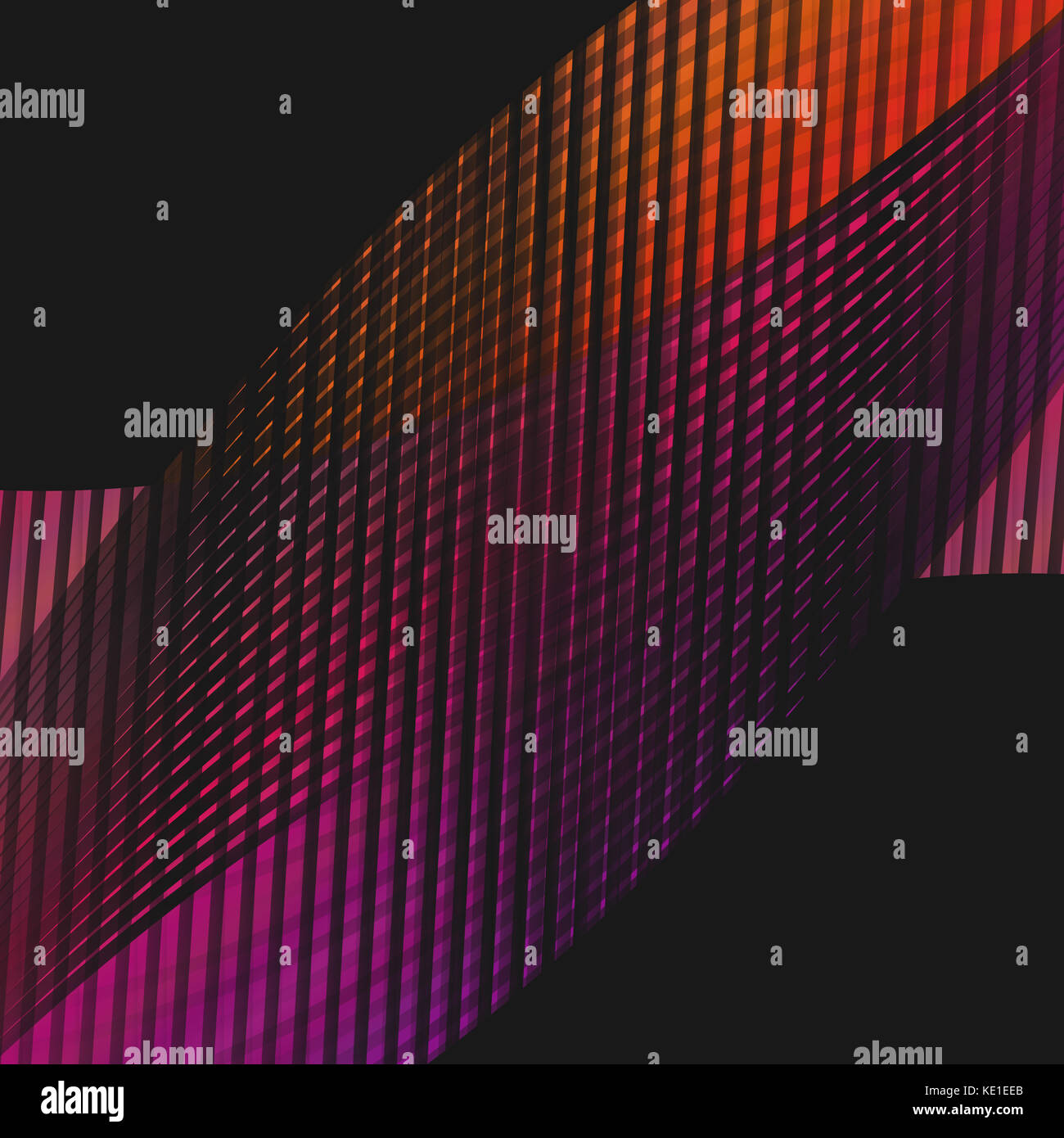 Dynamic geometrical grid background - artistic graphic from curved ...