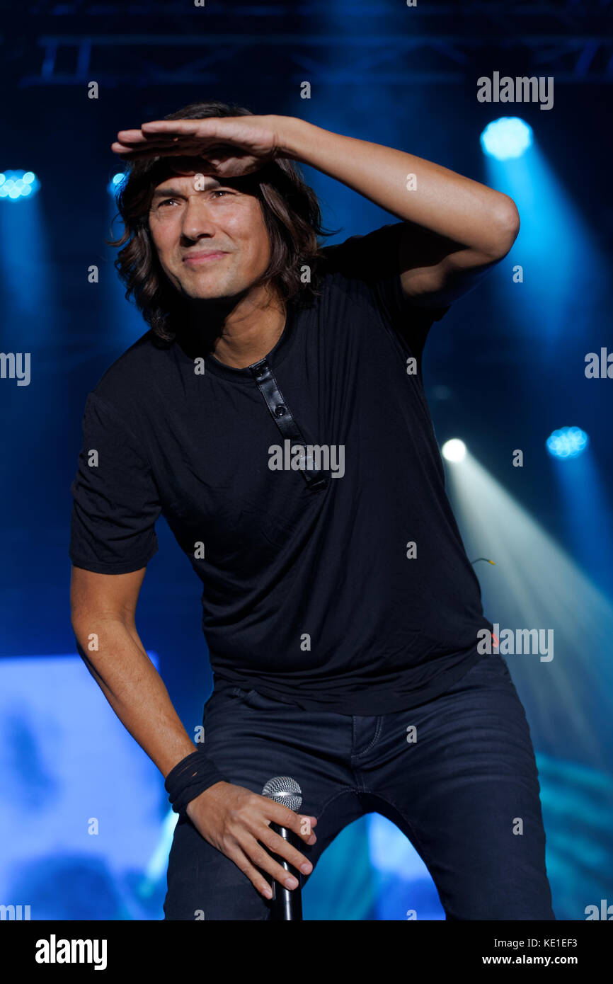 Montreal, Canada 16/08/2017 .English born Canadian musician David Usher ...