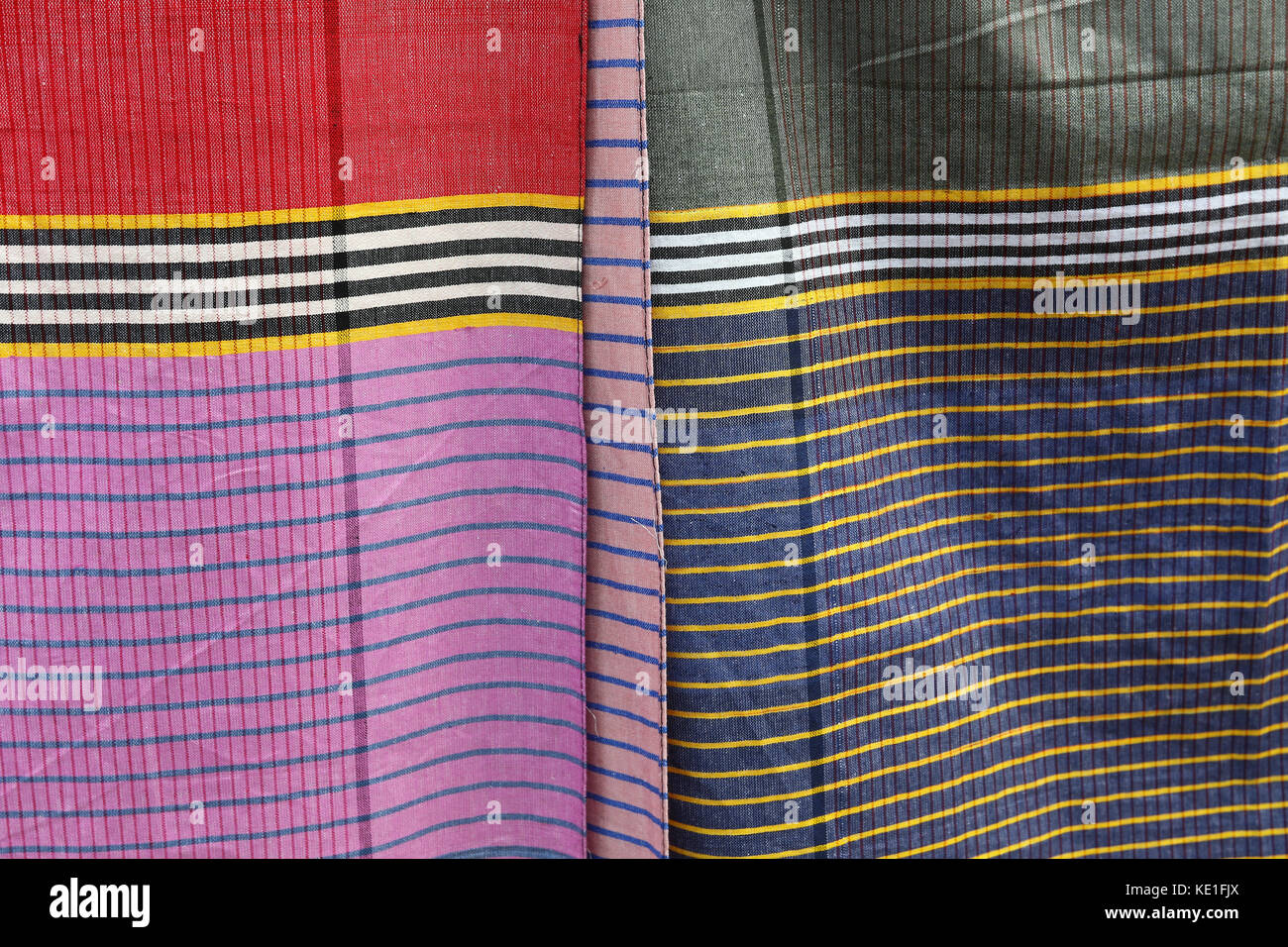 Gamchha - traditional Bangladeshi gamcha Stock Photo - Alamy