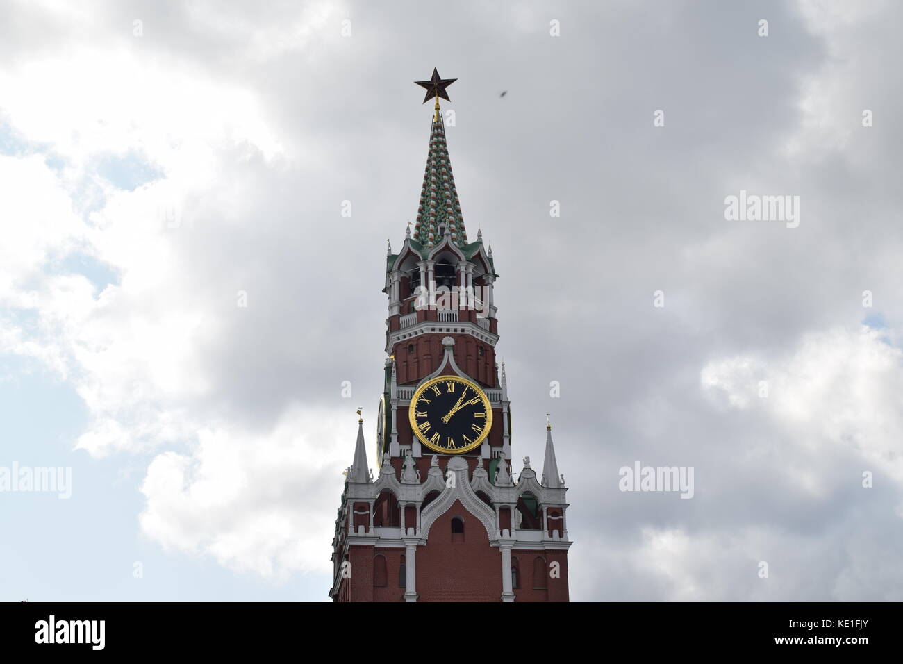 Salvador Tower Moscow Stock Photo - Alamy