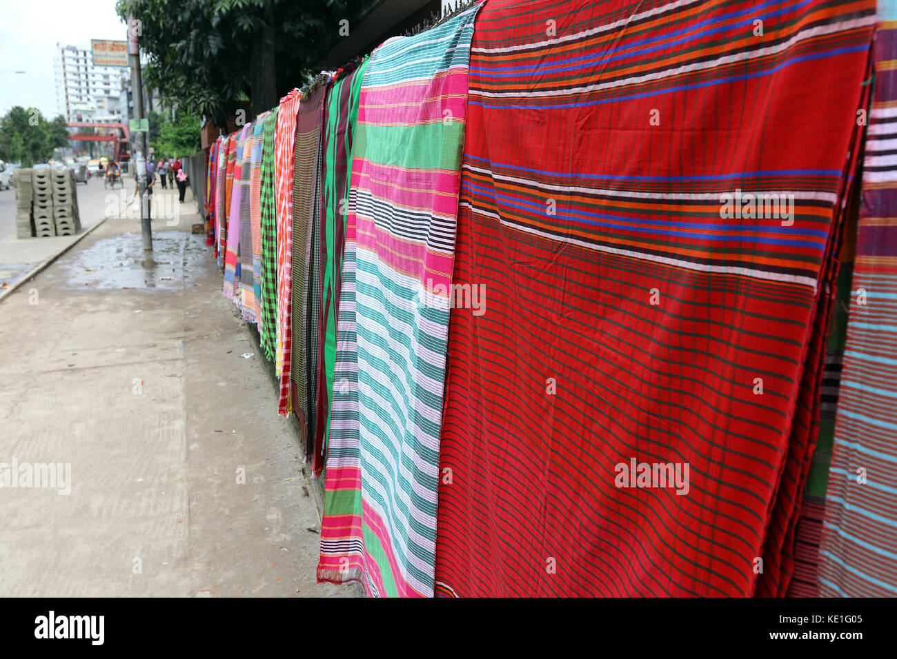 Gamchha - traditional Bangladeshi gamcha Stock Photo - Alamy