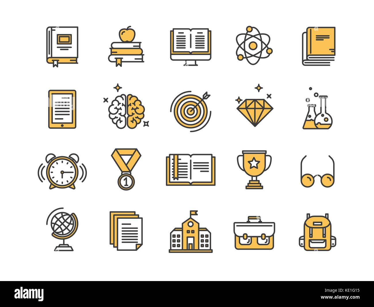 School education, university. Study, learning process. Oline lessons ...