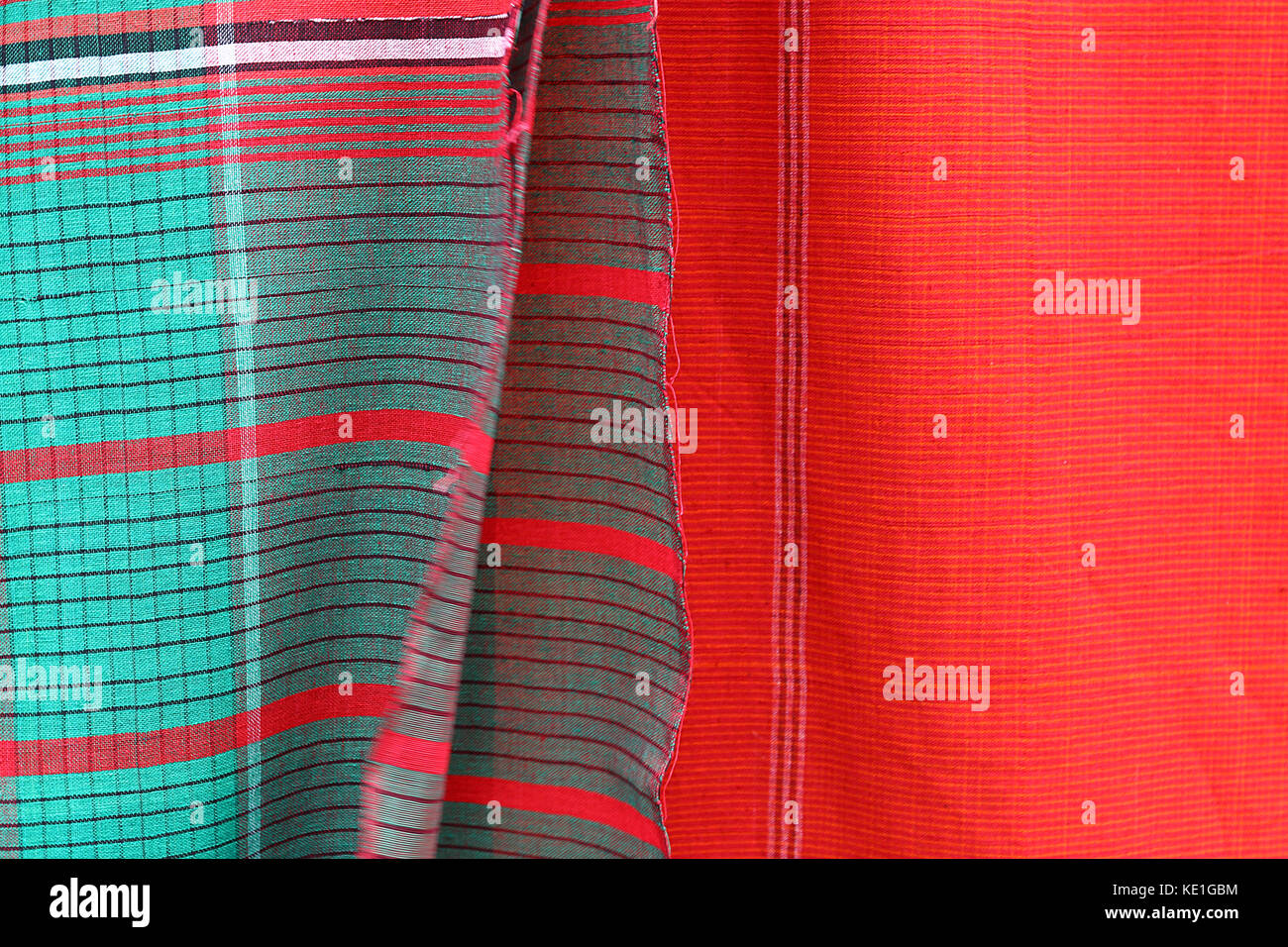 Gamchha - traditional Bangladeshi gamcha Stock Photo - Alamy