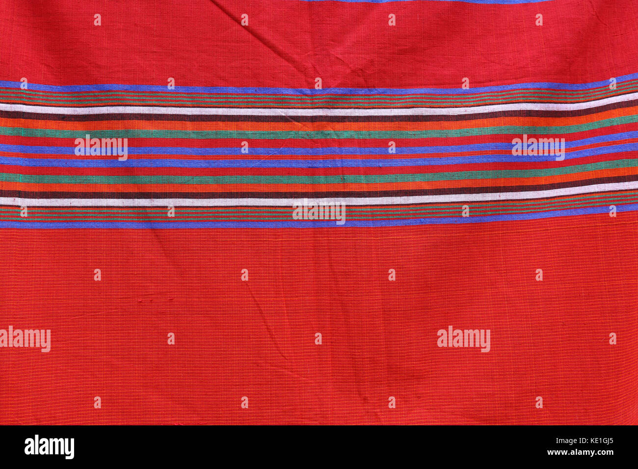 Gamchha - traditional Bangladeshi gamcha Stock Photo - Alamy