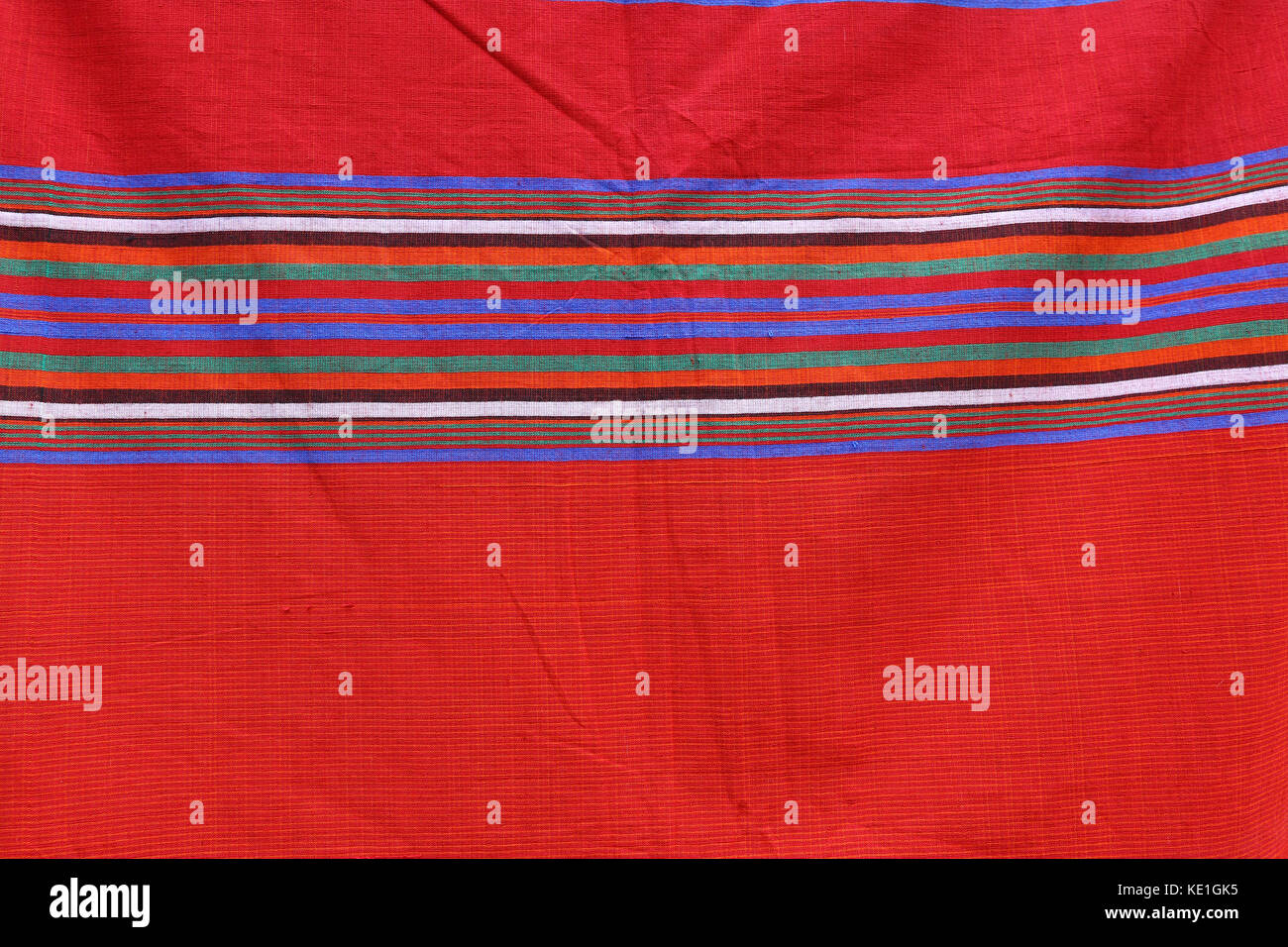 Gamchha - traditional Bangladeshi gamcha Stock Photo - Alamy