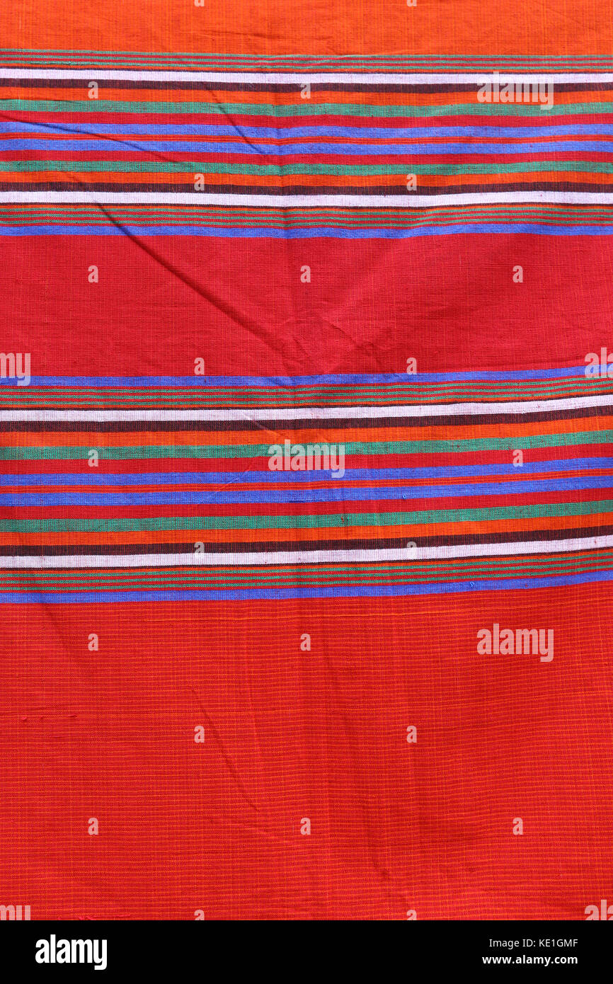 Gamchha - traditional Bangladeshi gamcha Stock Photo - Alamy