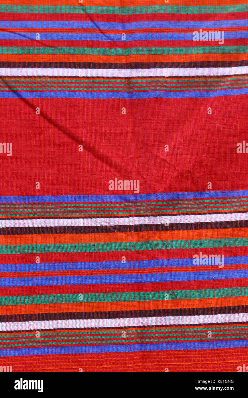 Gamchha - traditional Bangladeshi gamcha Stock Photo - Alamy