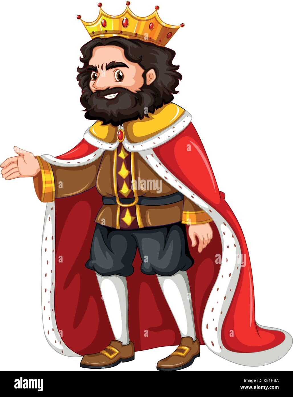 Royal robe Cut Out Stock Images & Pictures - Alamy