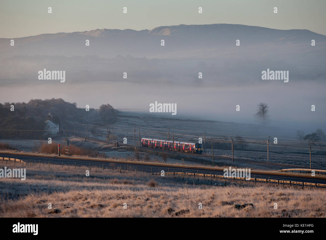 A First Transpennine Express class 350 train passes Scout Green (Tebay ...