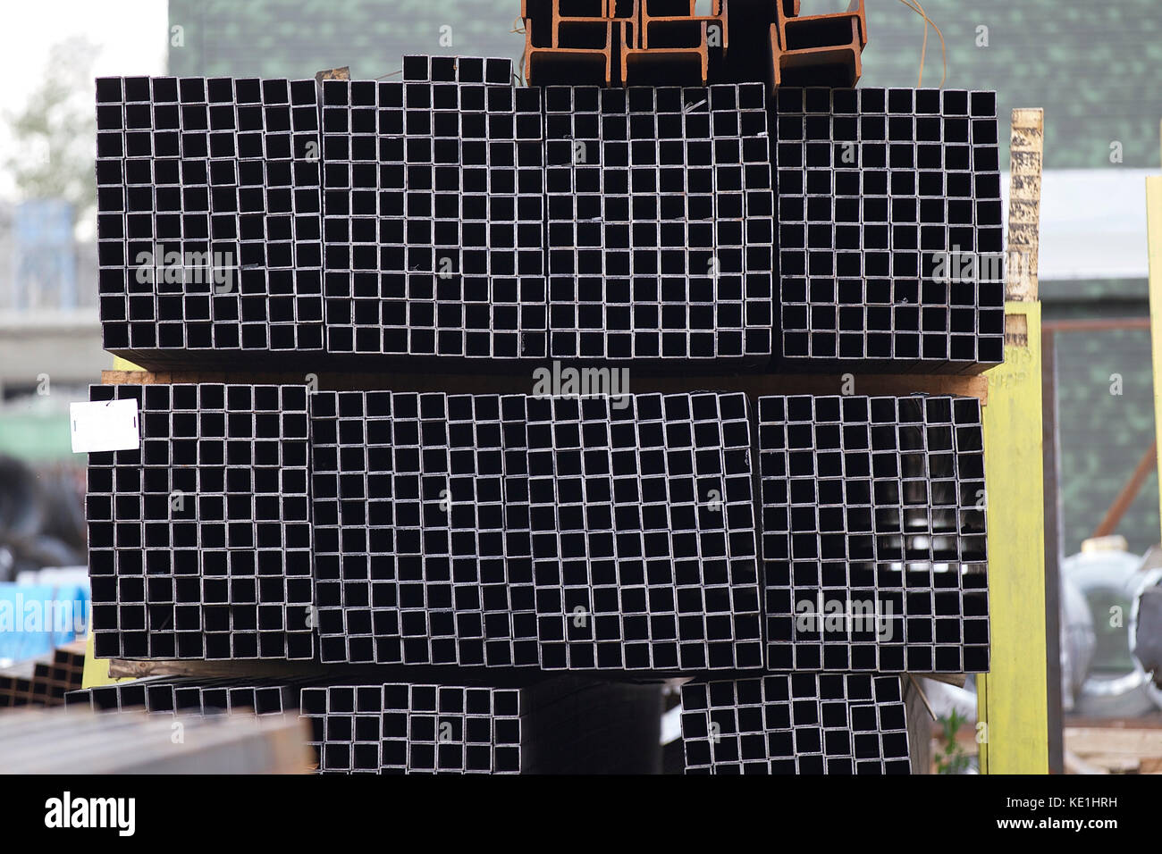 Metal profiles of different kinds are located in the metal products ...