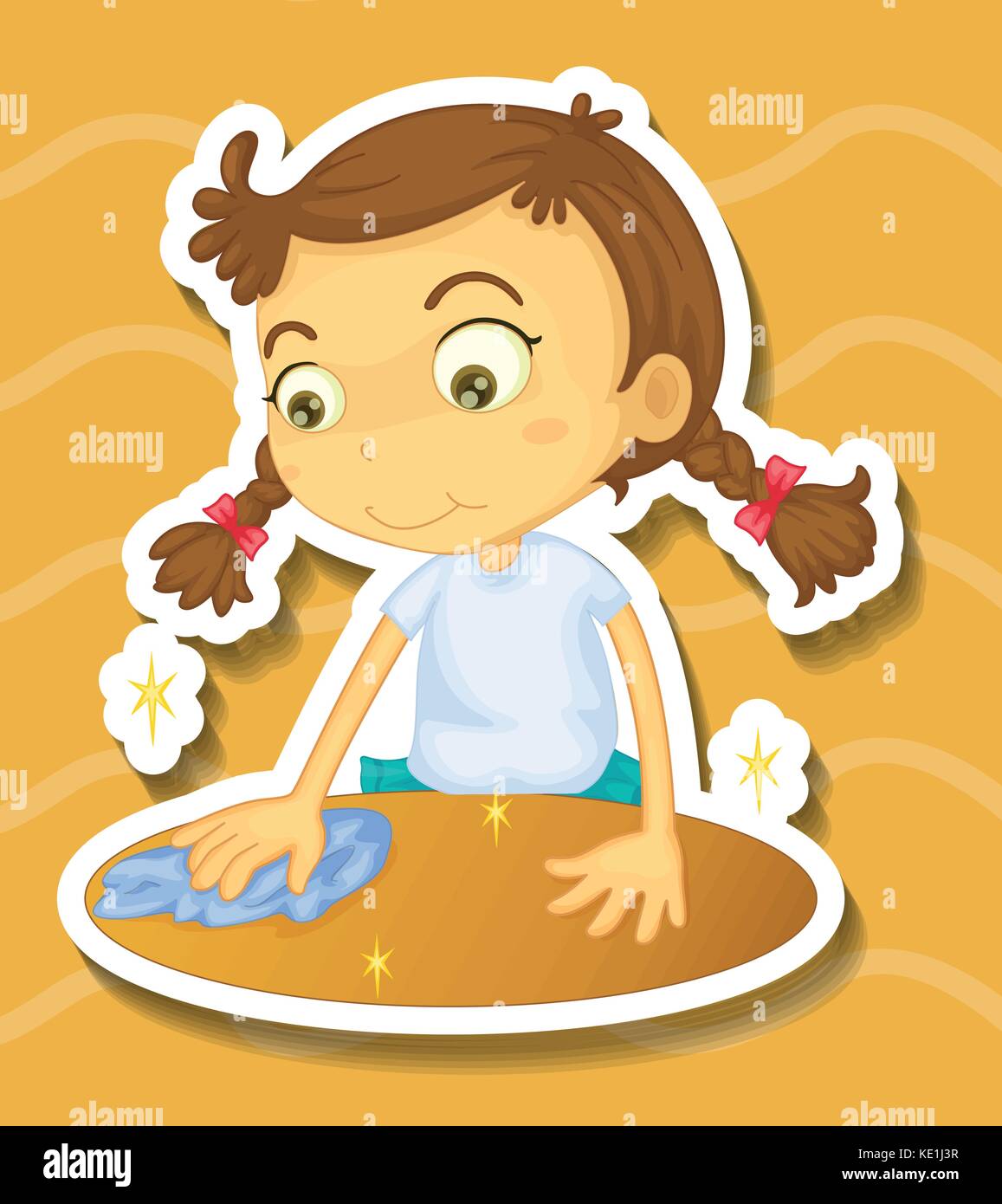 Student At Desk Clip Art Clean