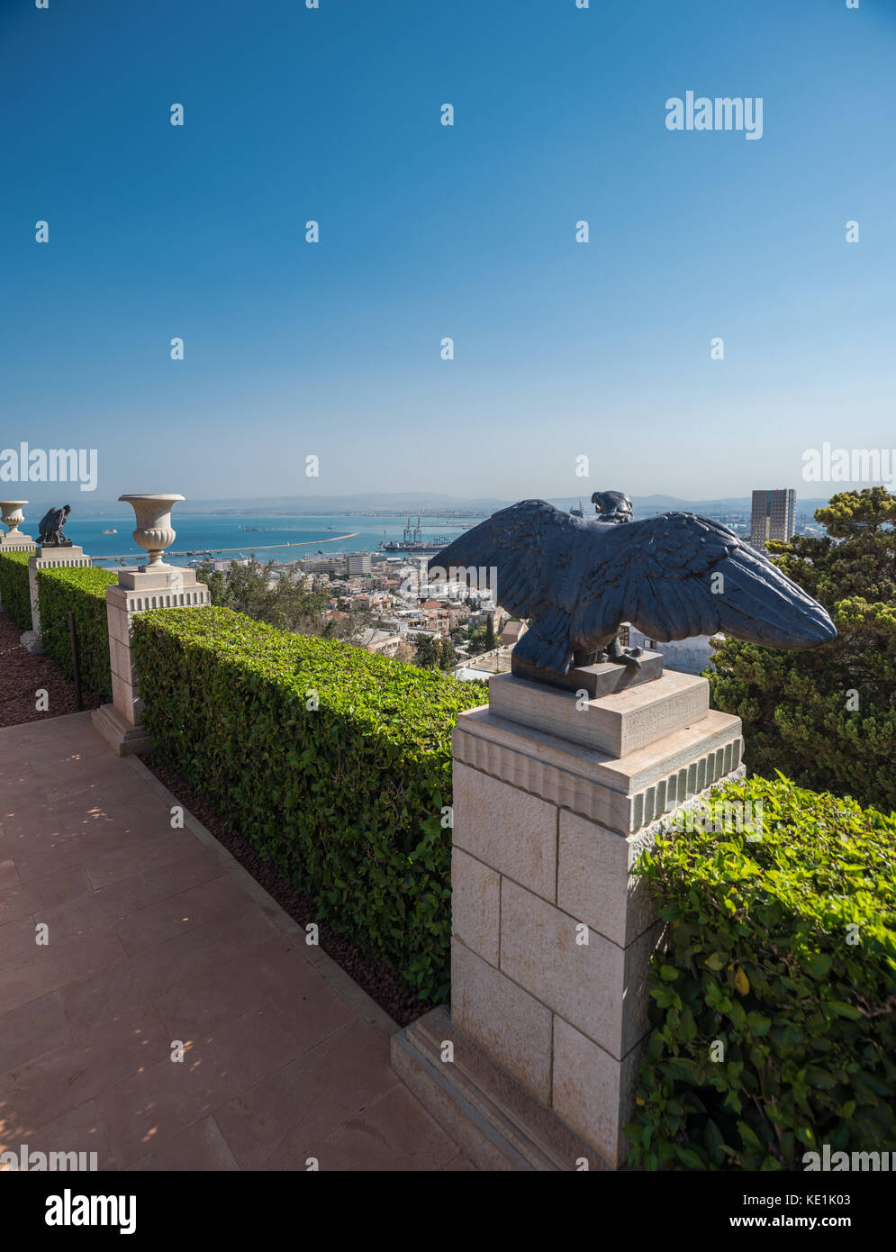 Israel, Haifa: Bahá'í World Centre buildings - a place of pilgrimage ...