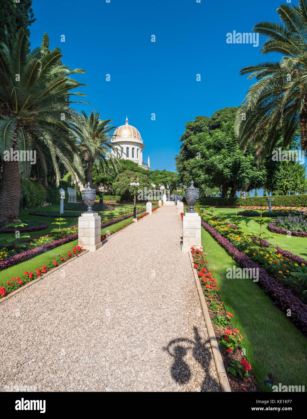 Israel, Haifa: Bahá'í World Centre buildings - a place of pilgrimage ...