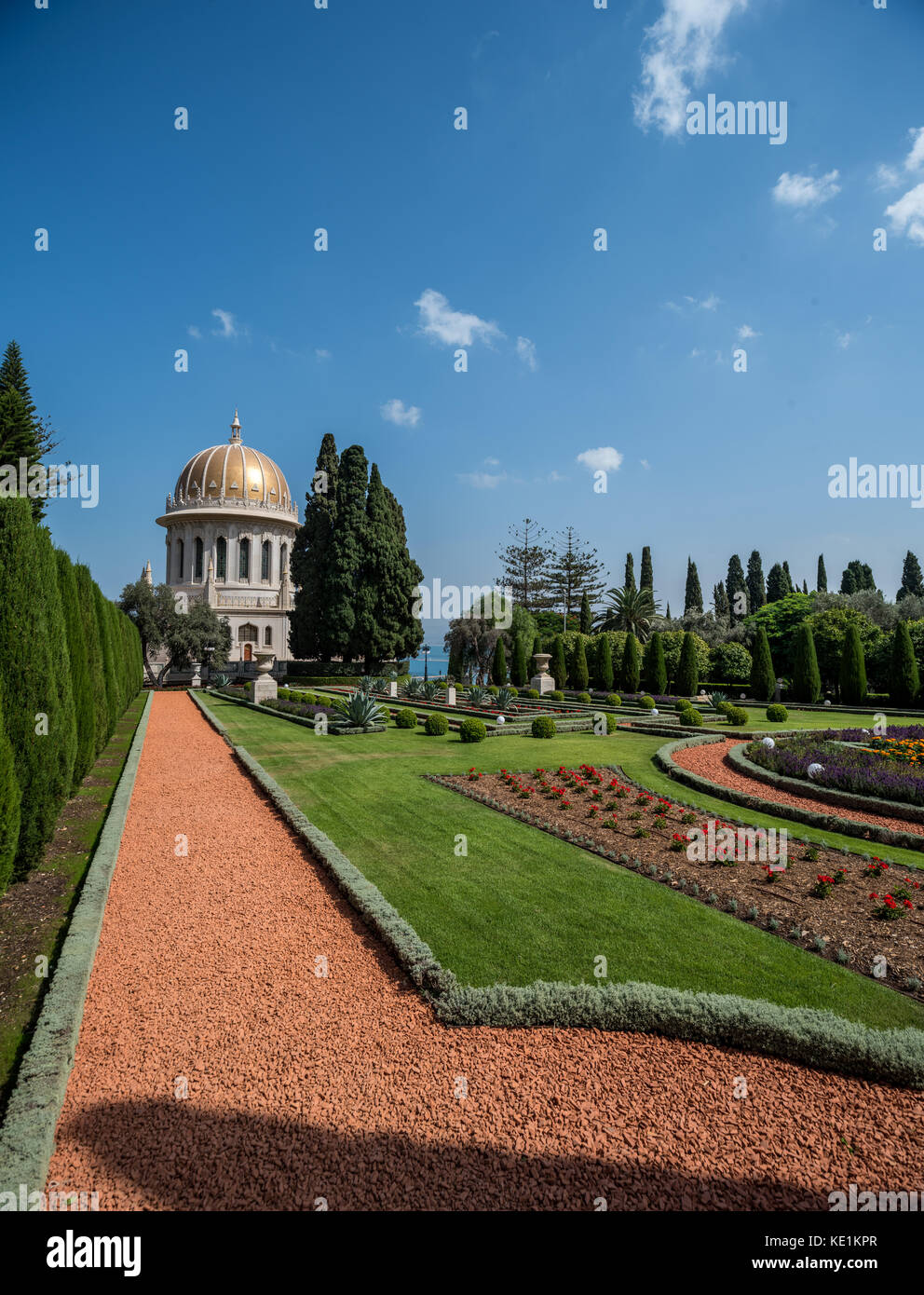Israel, Haifa: Bahá'í World Centre buildings - a place of pilgrimage ...