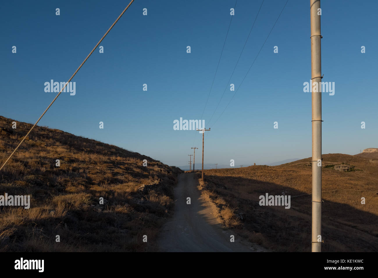 Telephone poles and wires hi-res stock photography and images - Alamy