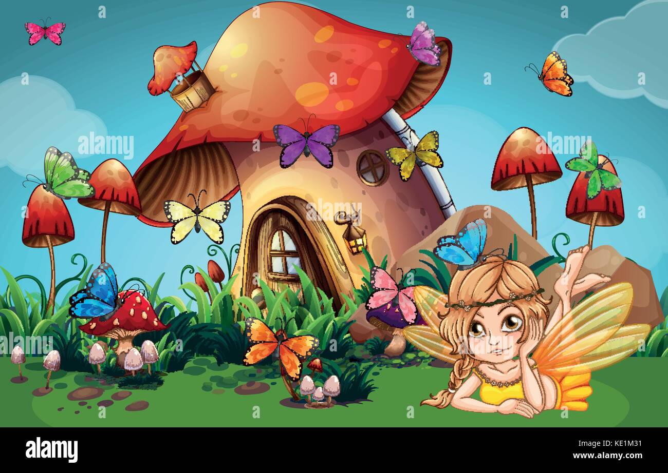 Mushroom house hi-res stock photography and images - Alamy