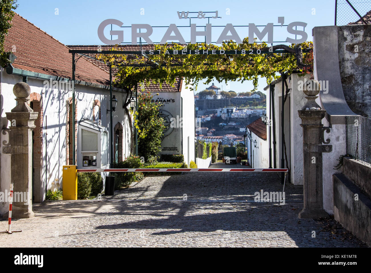 Graham's, Port Lodge, Porto, Porttugal Stock Photo - Alamy
