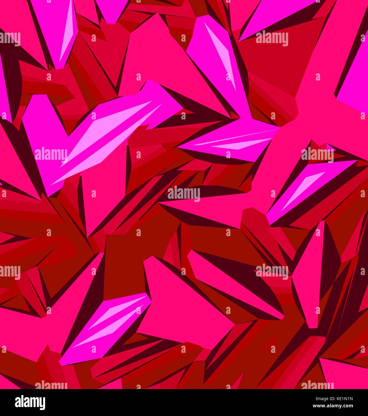 Background design in red color illustration Stock Vector Image & Art ...