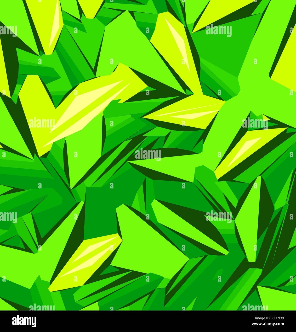 Background design in green color illustration Stock Vector Image & Art ...