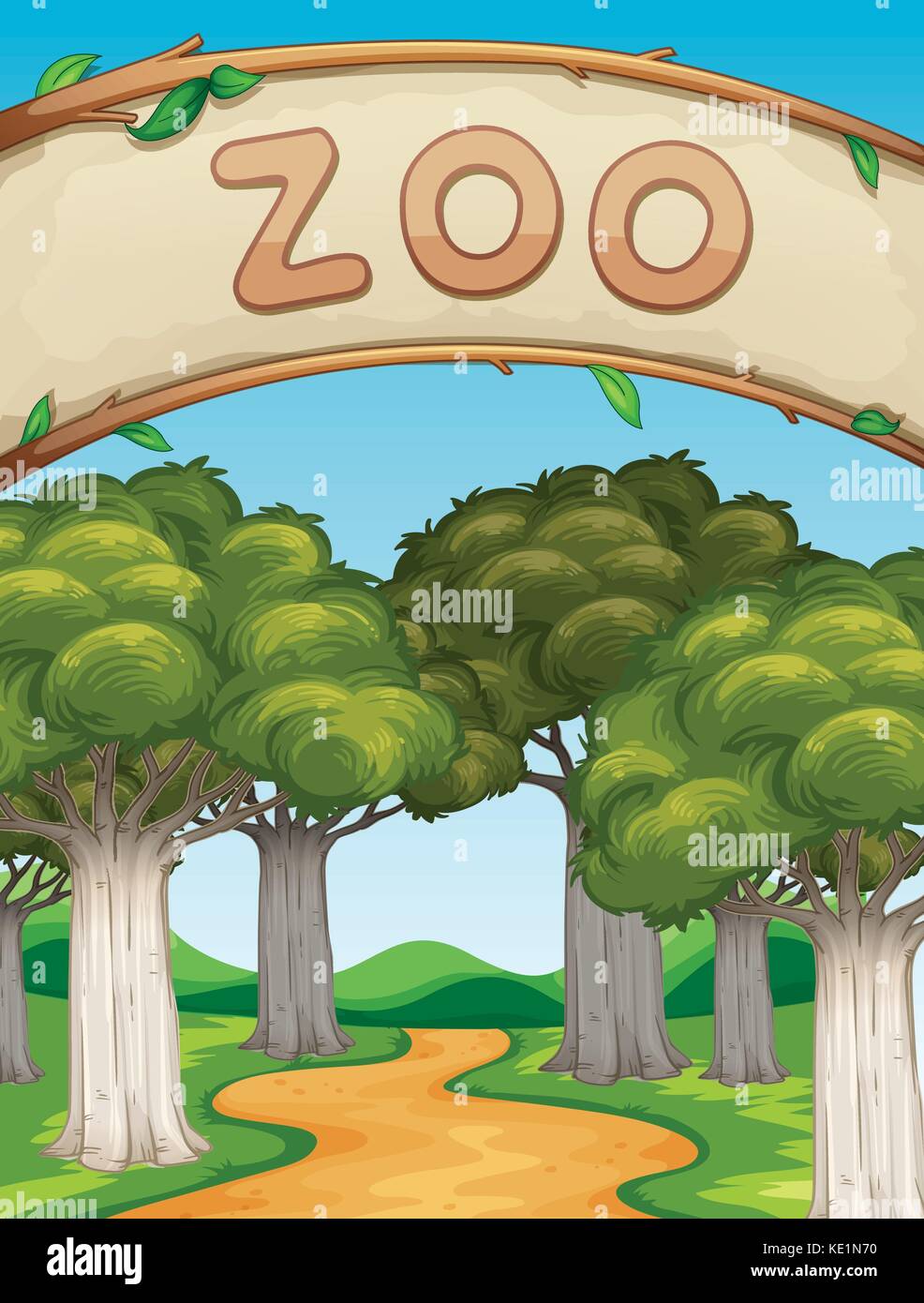 Zoo scene hi-res stock photography and images - Alamy