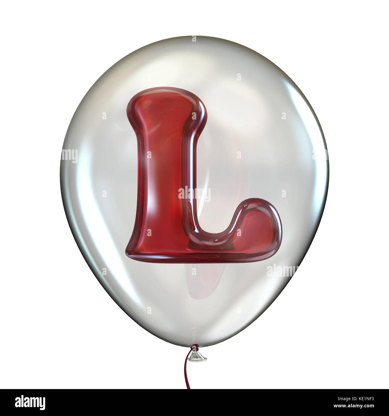 Letter l balloon font hi-res stock photography and images - Alamy