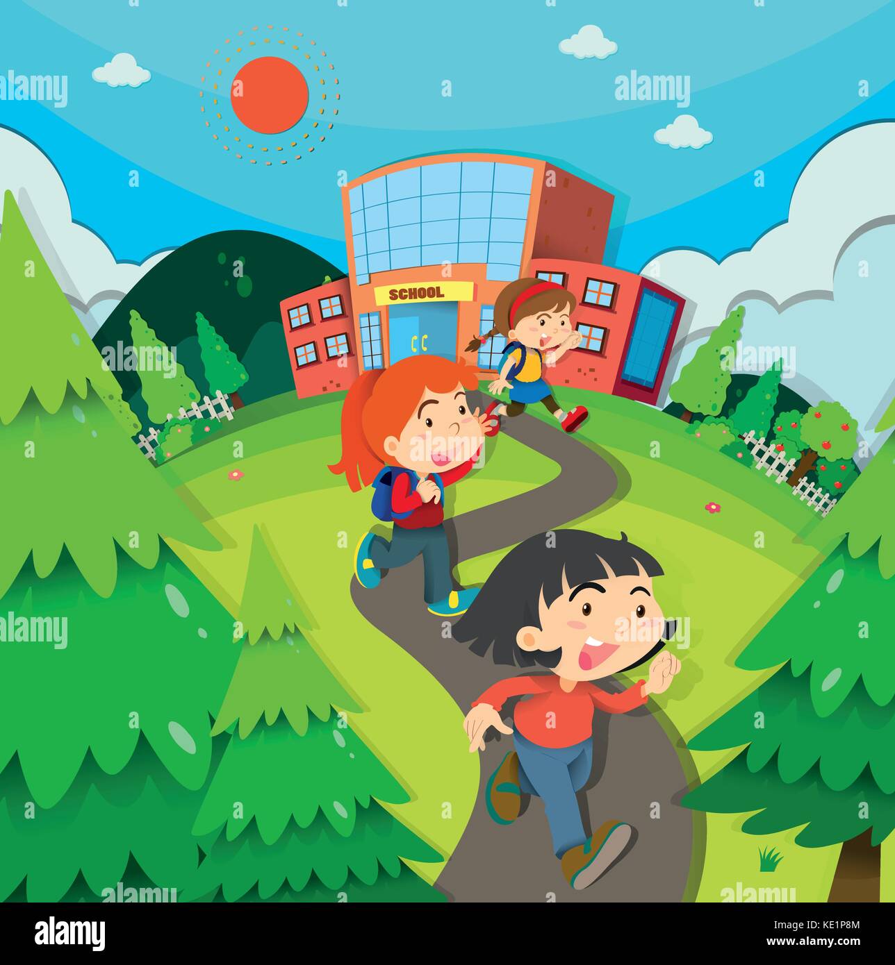 Leave School Clipart