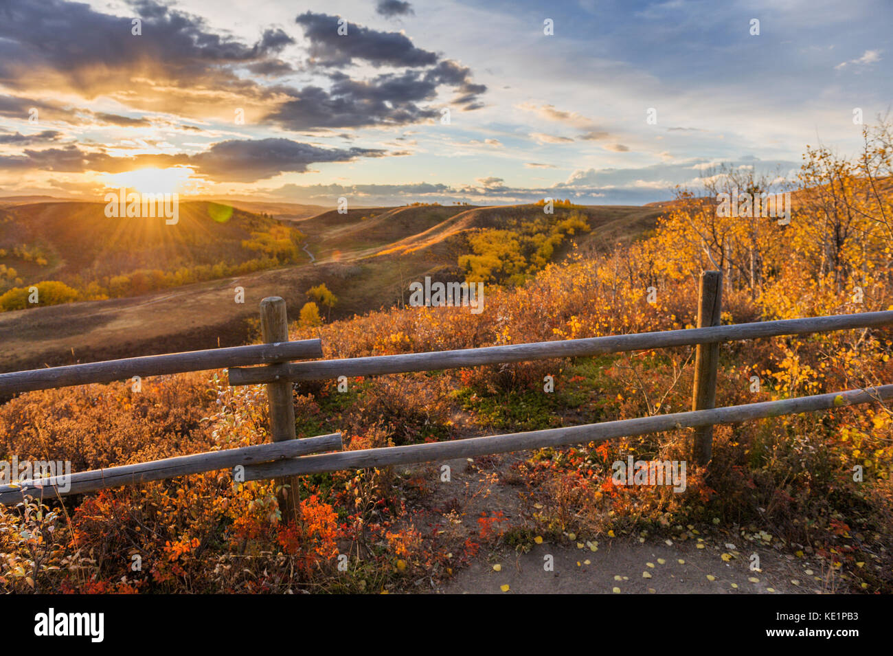 Glenbow Ranch Provincial Park Stock Photo - Alamy