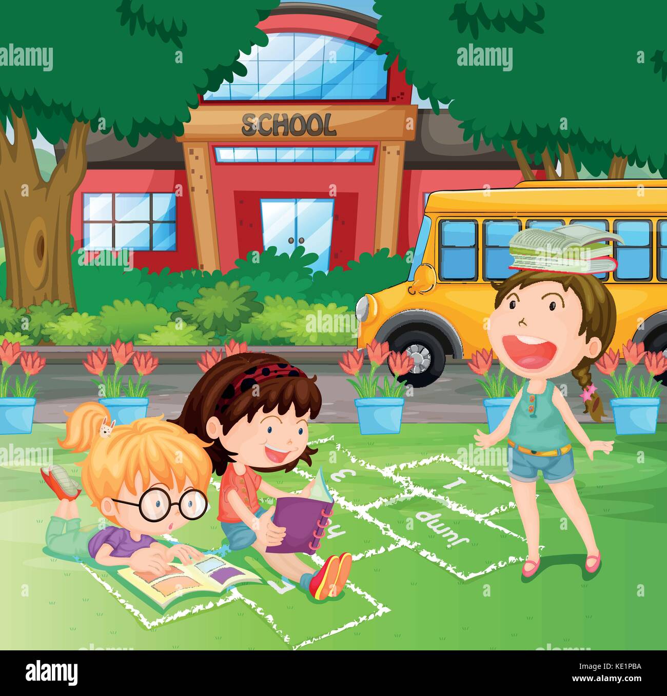 School Yard Clipart