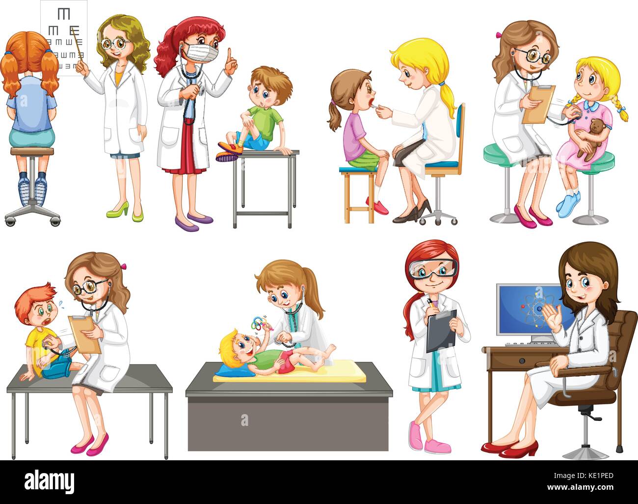 Career Cartoon Kids Stock Photos & Career Cartoon Kids Stock Images - Alamy