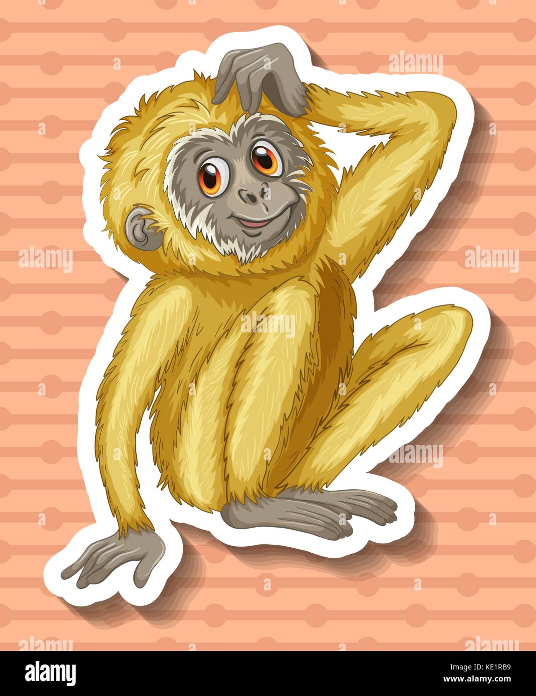 Monkey Scratching Head High Resolution Stock Photography and Images - Alamy