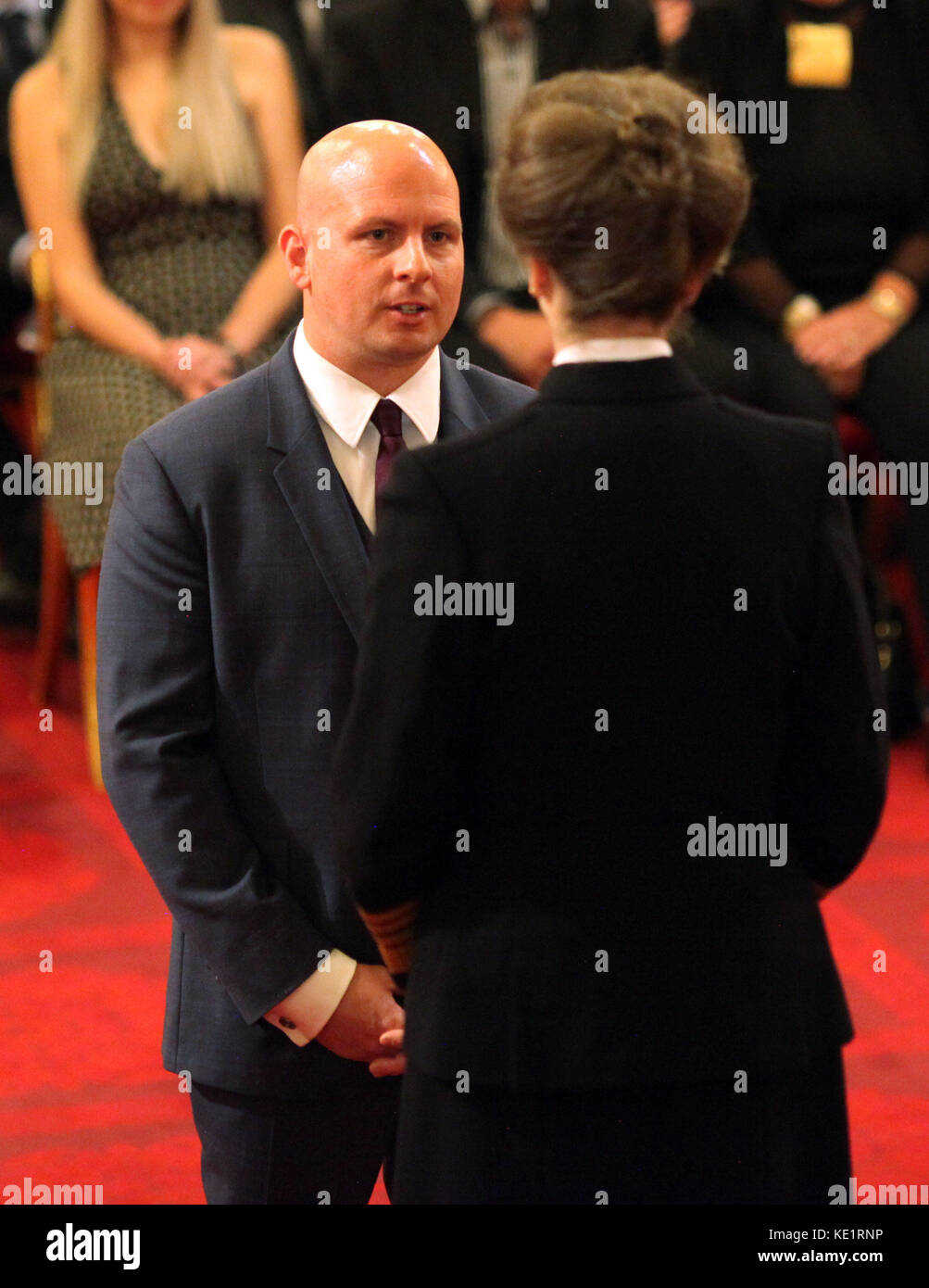 Mr. Scott Hann from Basildon is made an MBE (Member of the Order of the ...