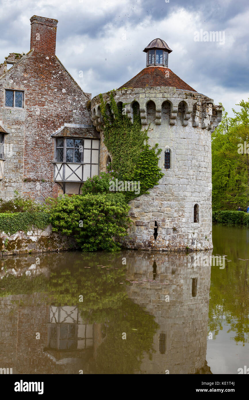 Scotney Castle is an English country house with formal gardens south ...