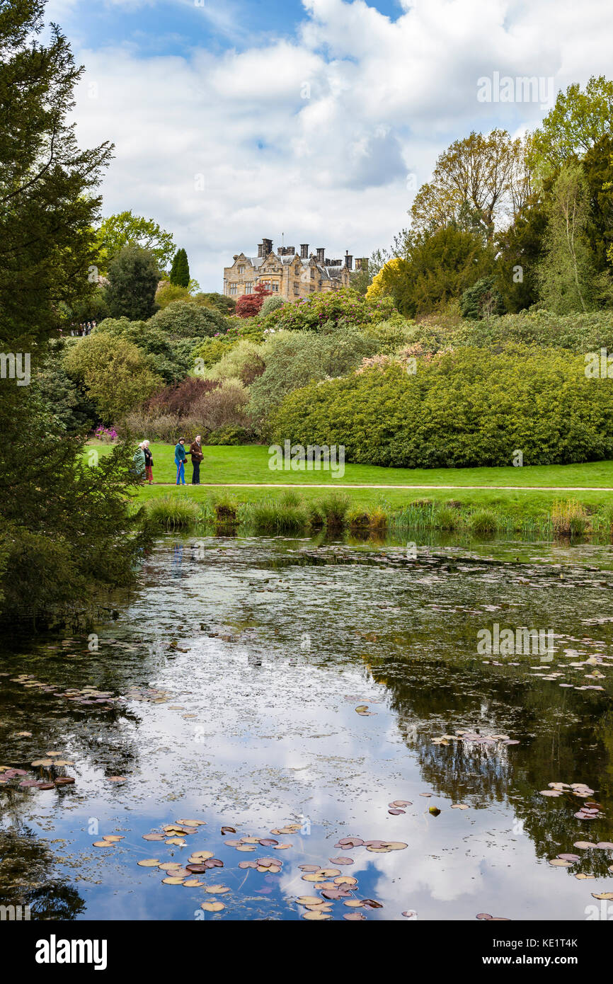 Scotney Castle is an English country house with formal gardens south ...