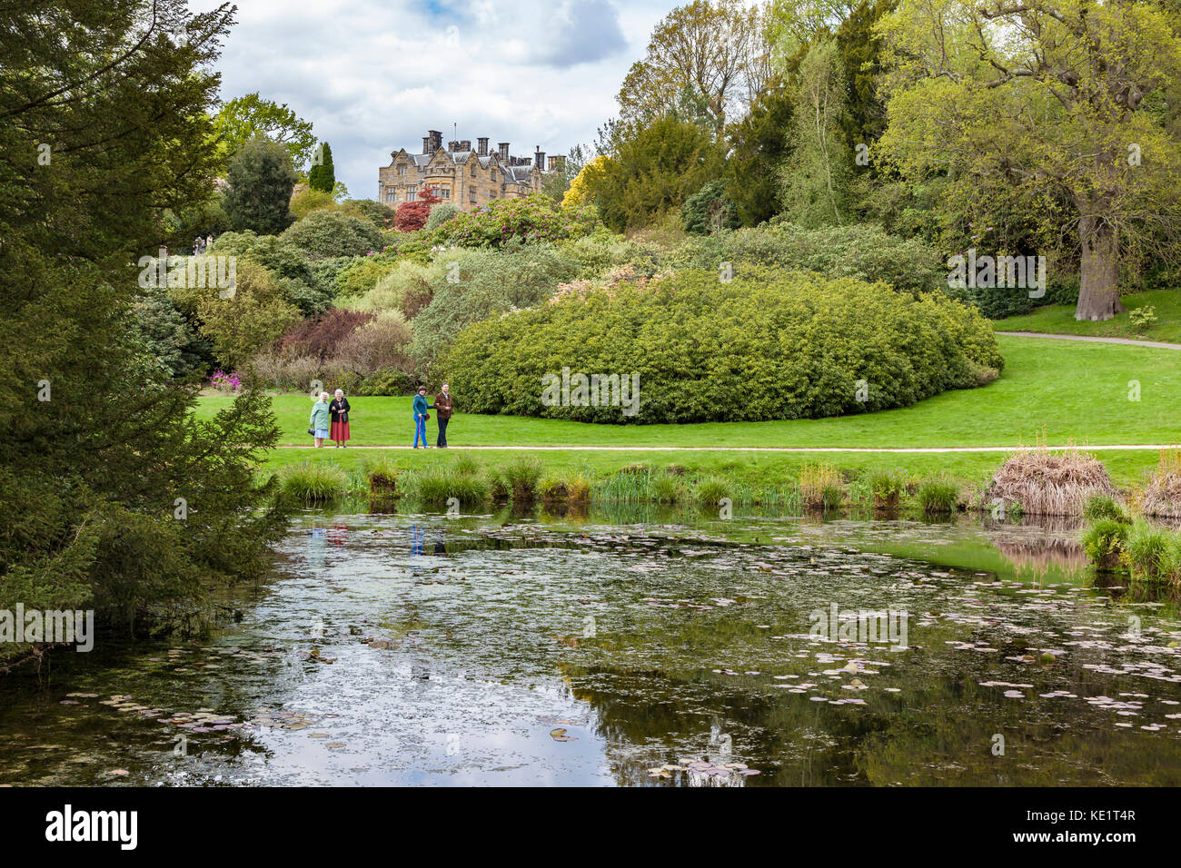 Scotney Castle is an English country house with formal gardens south ...