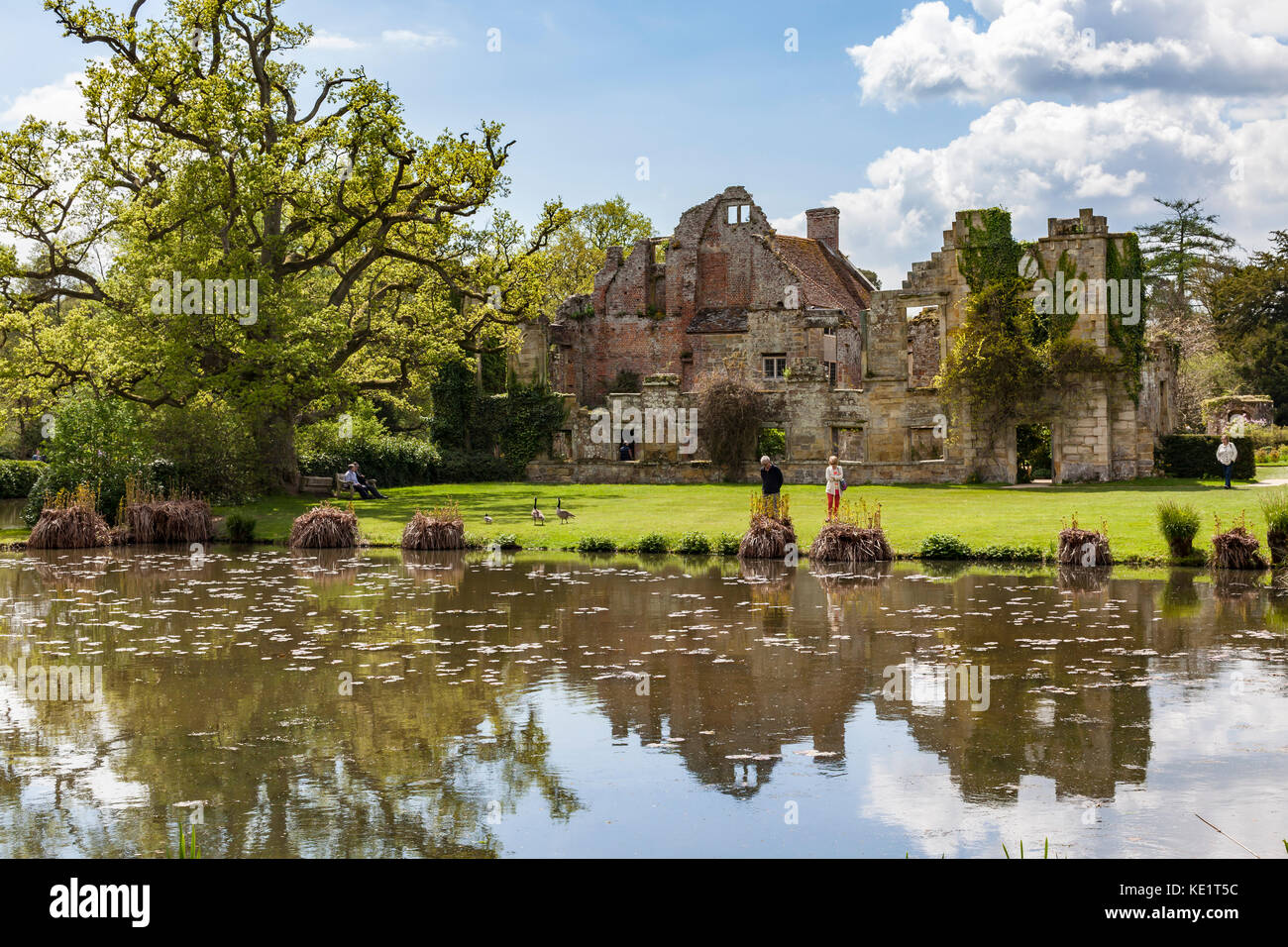 Scotney Castle is an English country house with formal gardens south ...
