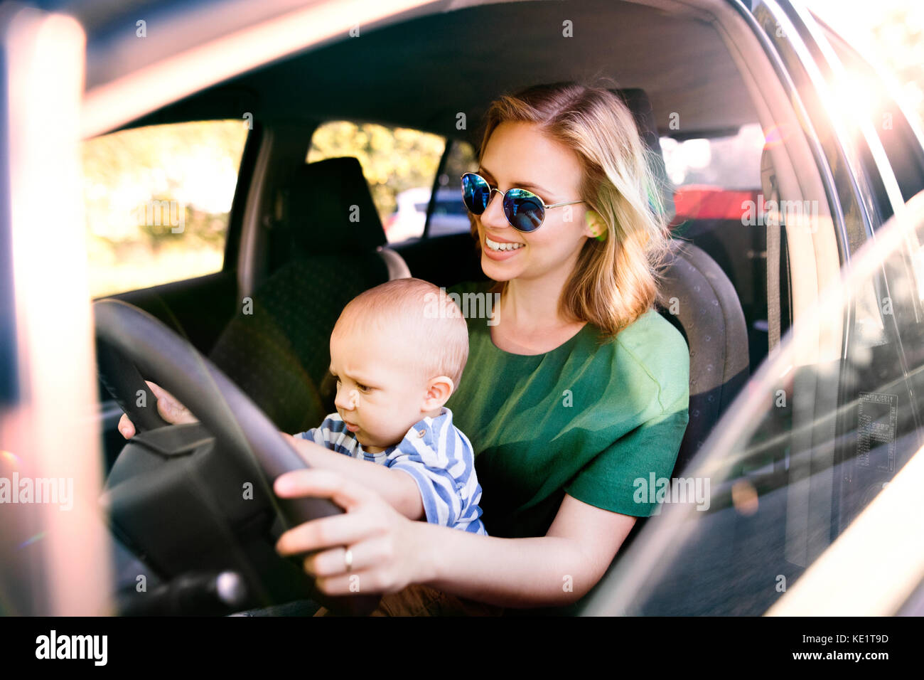 Baby Driving Stock Photos & Baby Driving Stock Images - Alamy