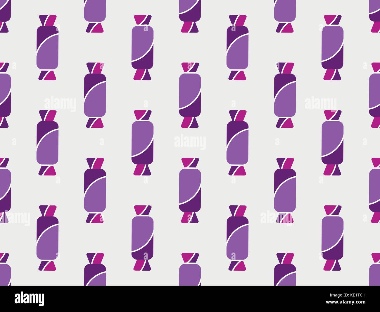 Candy seamless pattern. Gift wrapping paper. Vector illustration Stock ...