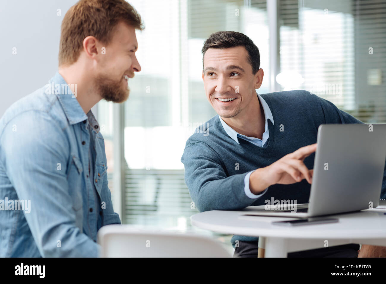 New colleague hi-res stock photography and images - Alamy