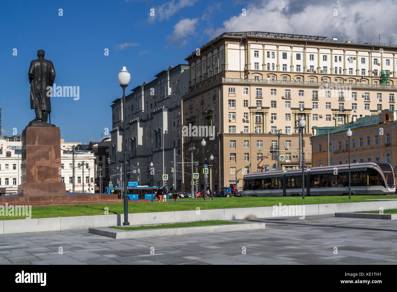 Russia, Moscow. Tverskaya Zastava Square Stock Photo - Alamy